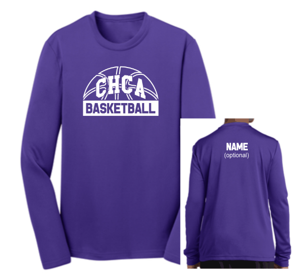 CHCA Basketball Purple Shooter Shirt - Friday Threads