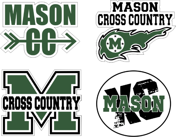 MHS Cross Country 2022 Sticker Pack - Friday Threads
