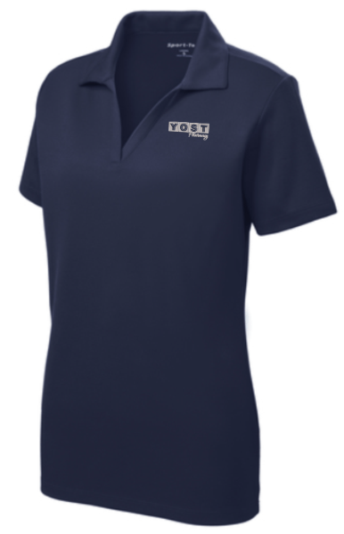 Yost Pharmacy - Men's and Women's Racermesh Polo - Friday Threads