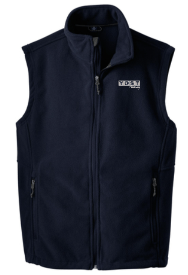 Yost Pharmacy - Men's and Women's Fleece Vest - Friday Threads