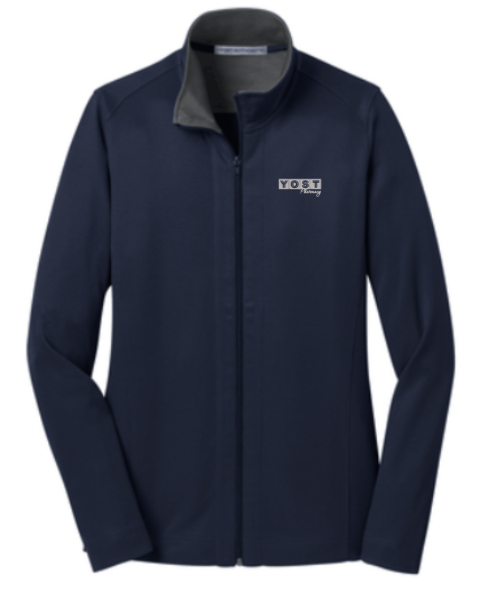 Yost Pharmacy - Women's Vertical Texture Full-Zip Jacket - Friday Threads