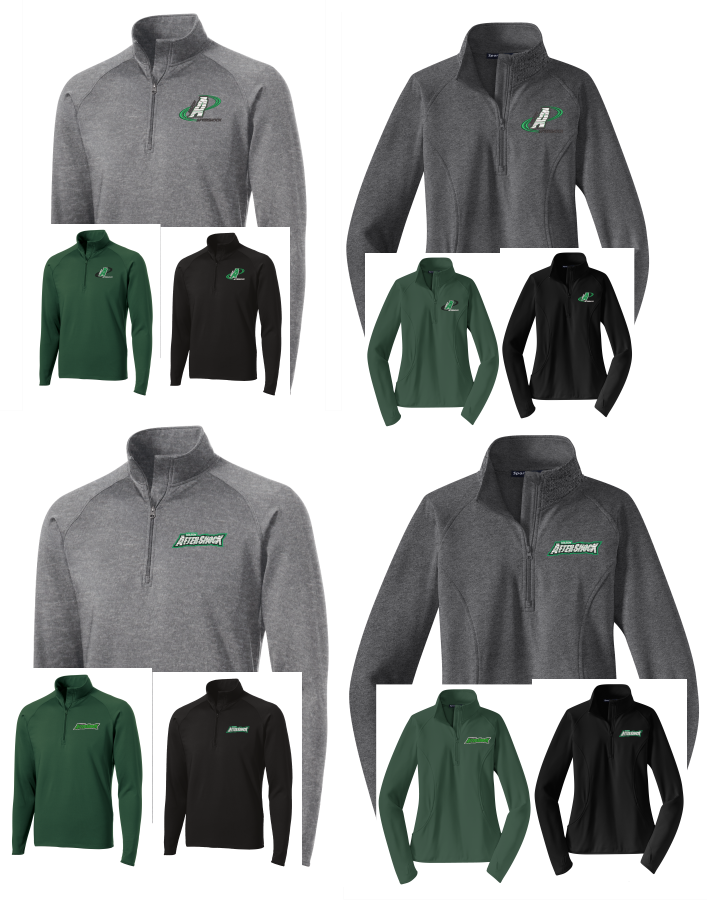 Aftershock Sport Wick 1/4 Zip Options - Friday Threads