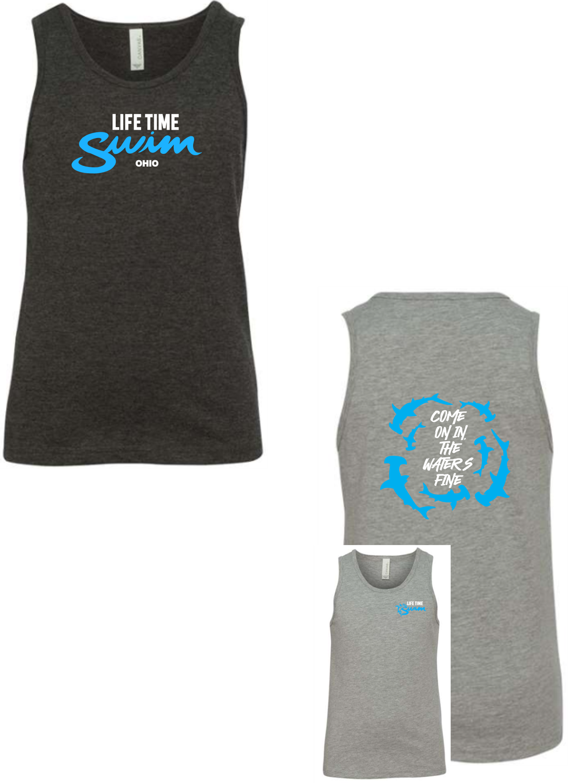 Lifetime Swim '23 Youth Tank Options - Friday Threads