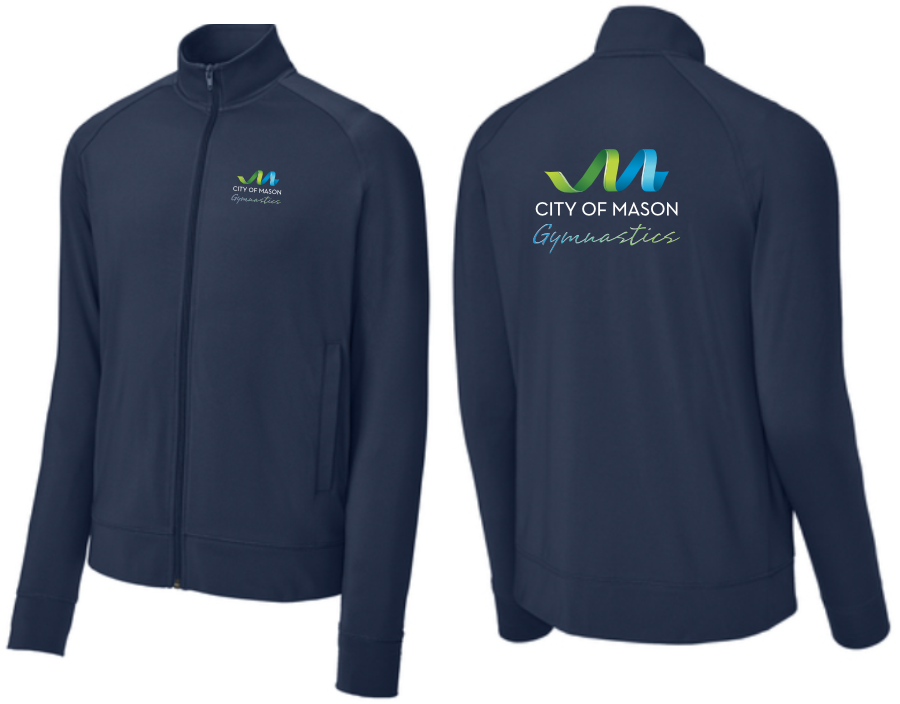 Mason Gymnastics Sport Tek Full zip - Friday Threads