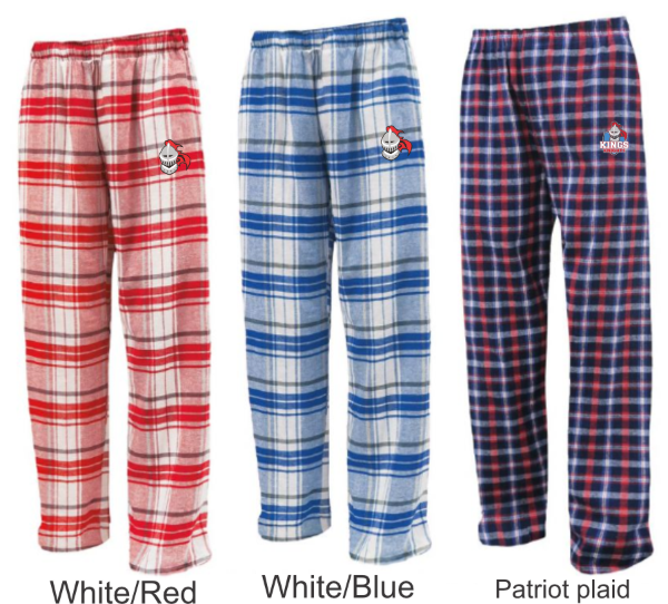 Kings Red Pom Knight Pants Flannel - Friday Threads