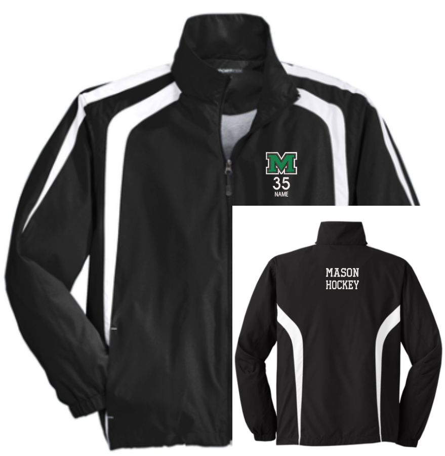 MHS Hockey Raglan Jacket - Friday Threads